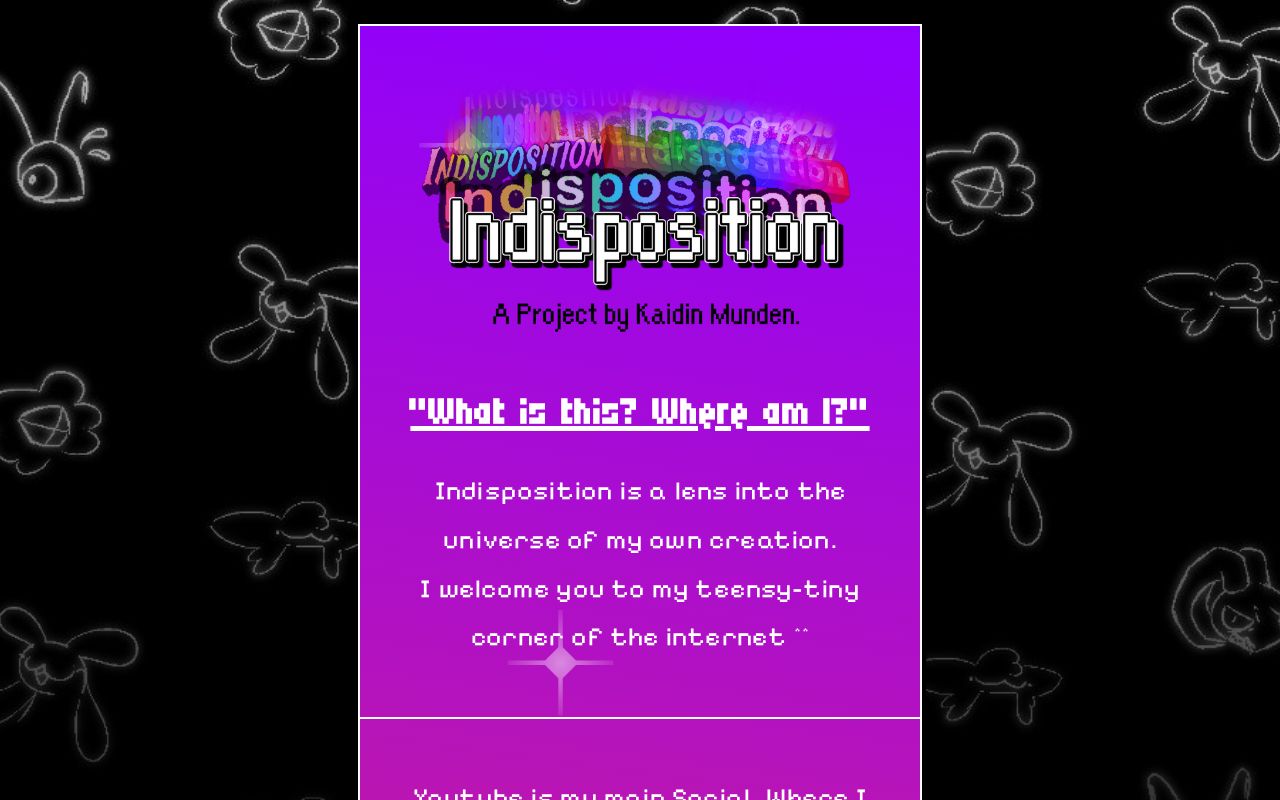 Indisposition
